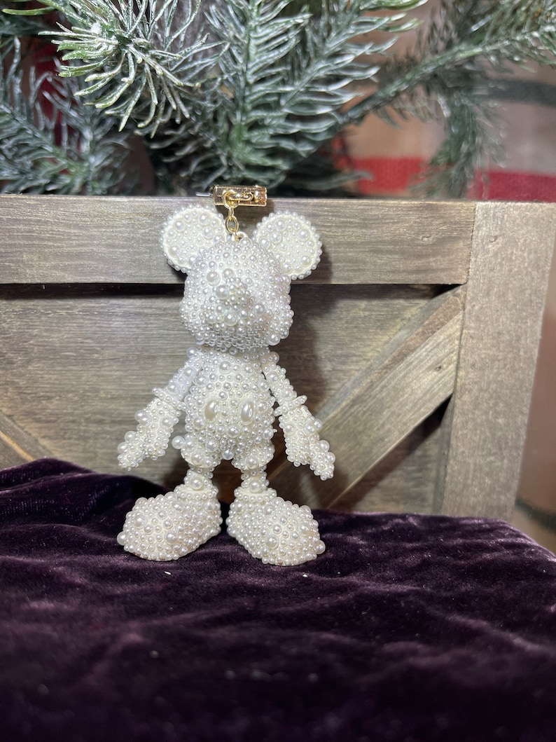 BAUBLEBAR DISNEY Mickey Mouse Pearl Bag Charm! This Charming, Whimsical ...