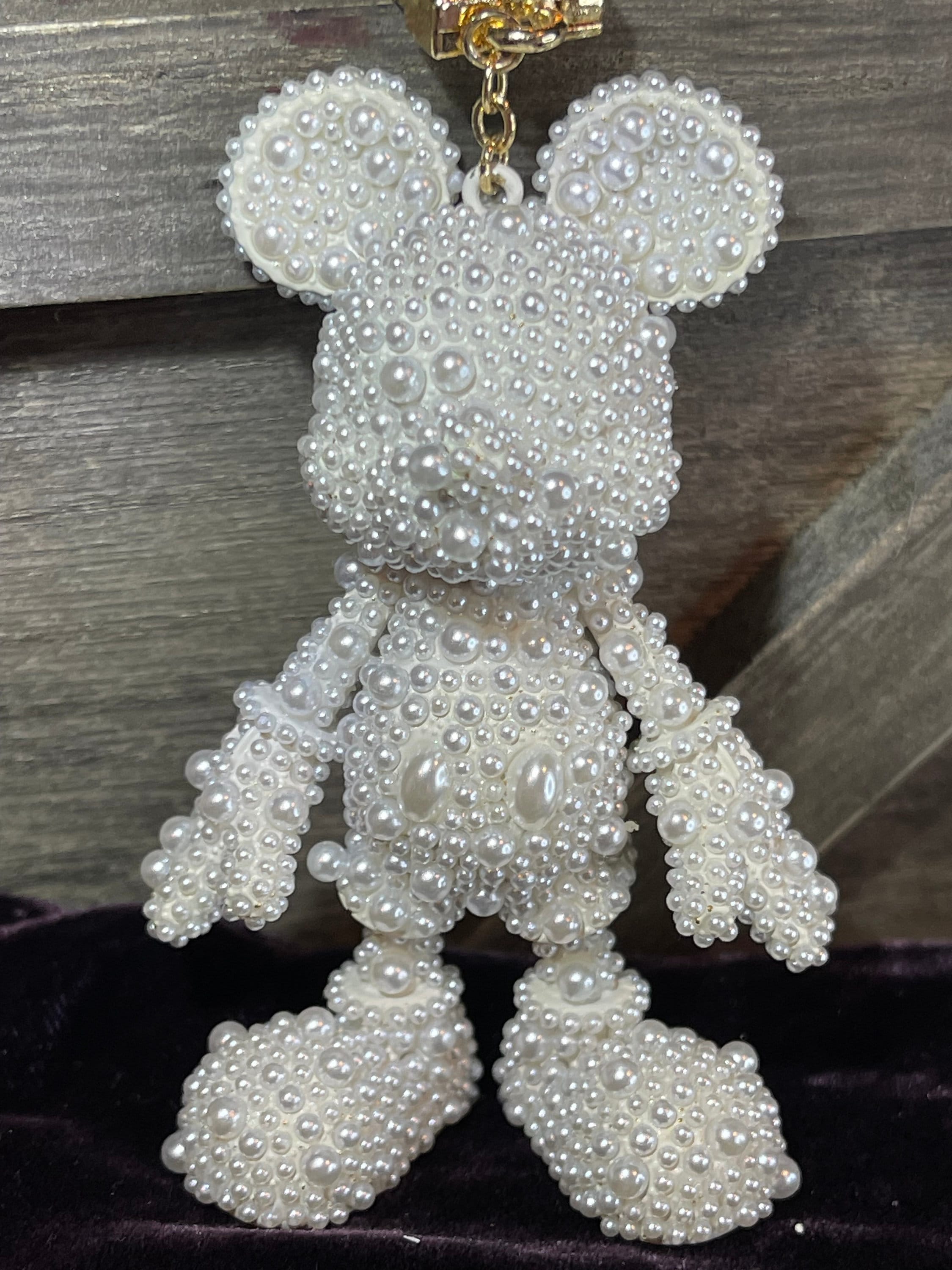 BAUBLEBAR DISNEY Mickey Mouse Pearl Bag Charm! This Charming, Whimsical ...