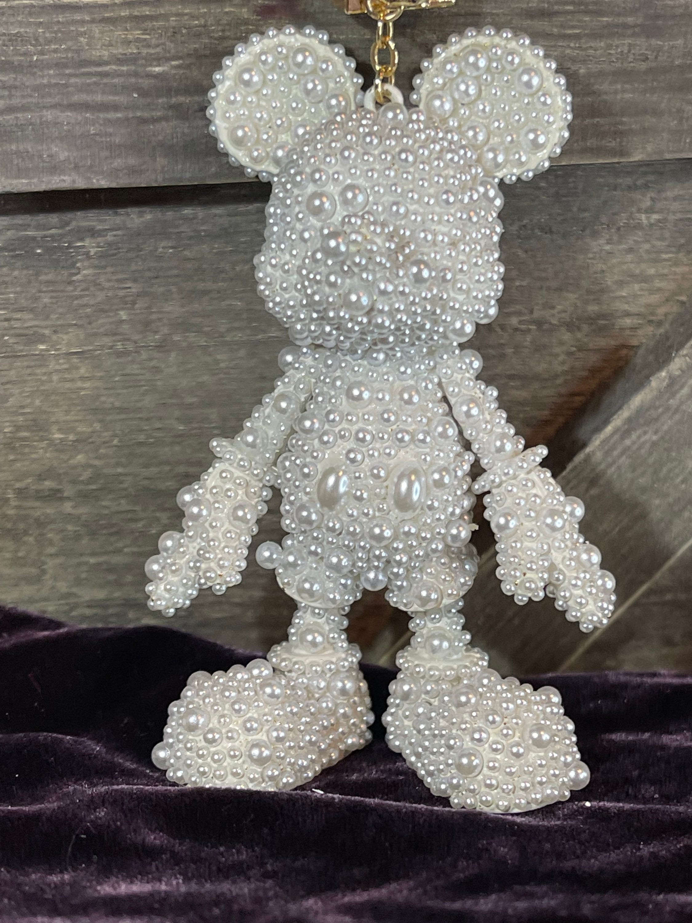 BAUBLEBAR DISNEY Mickey Mouse Pearl Bag Charm! This Charming, Whimsical ...