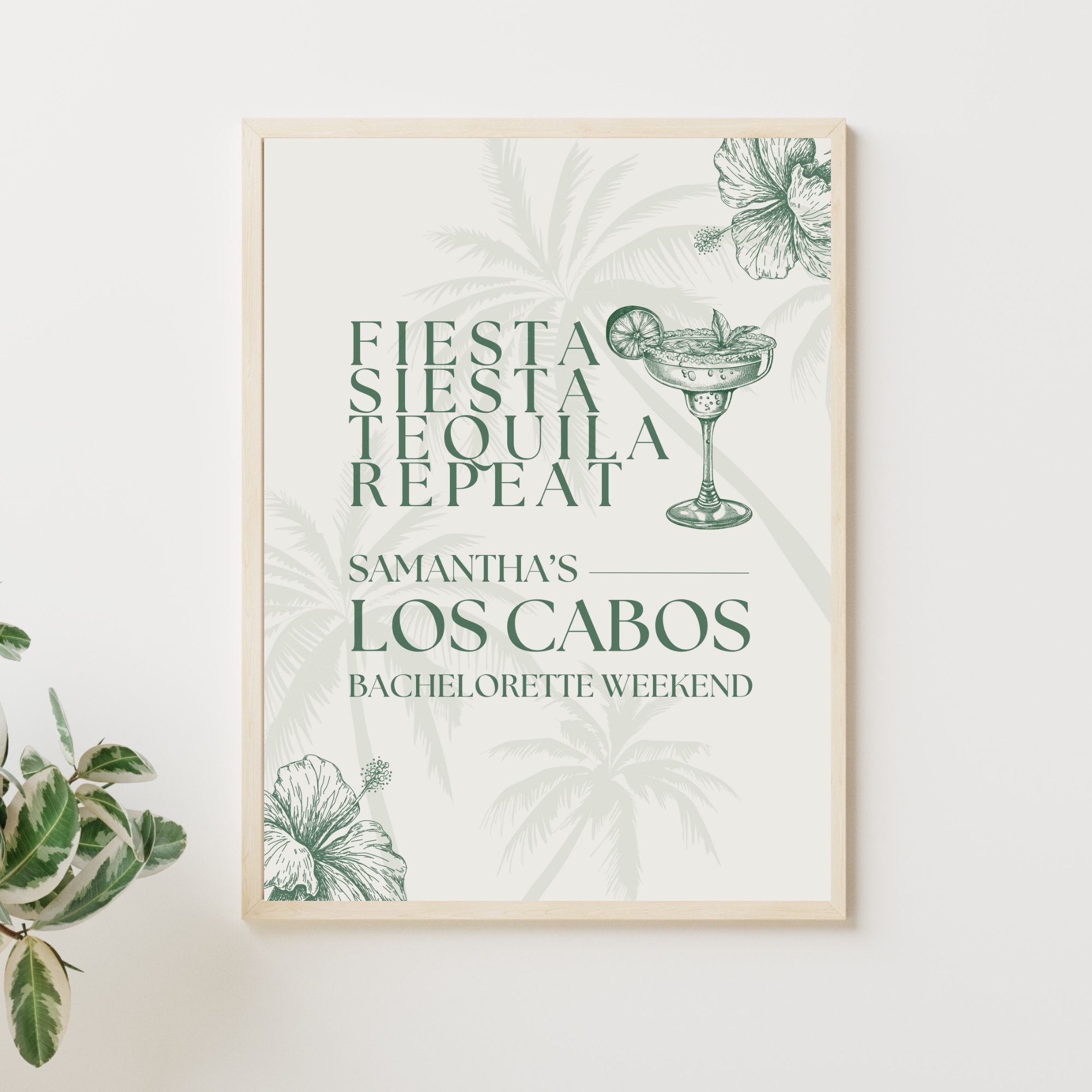 Los Cabos Bachelorette Welcome Sign Template, Editable Bachelorette ...