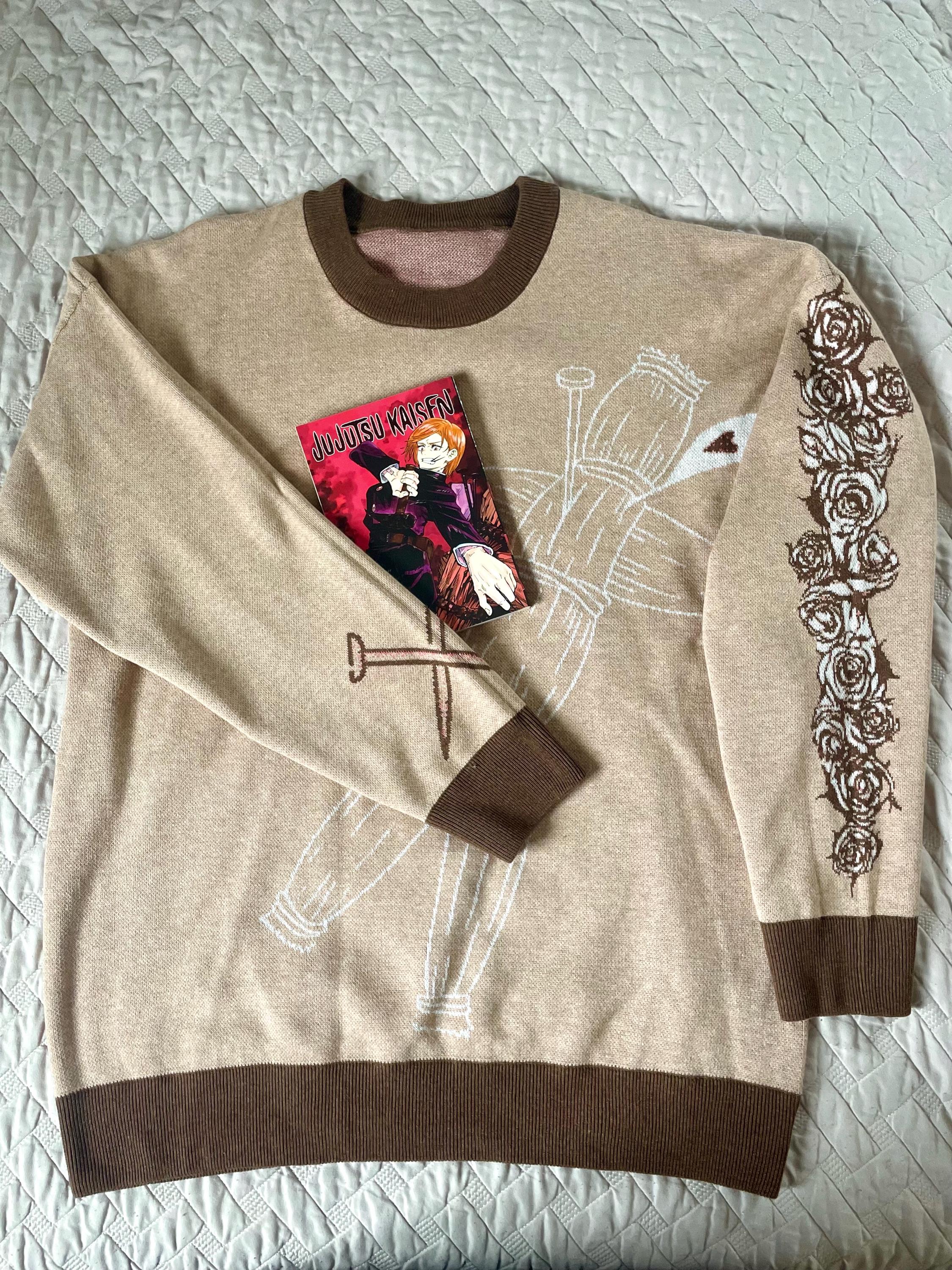 Nobara Sweater, Anime Merch, Manga Merch, Jujutsu Kaisen, Anime Sweater ...