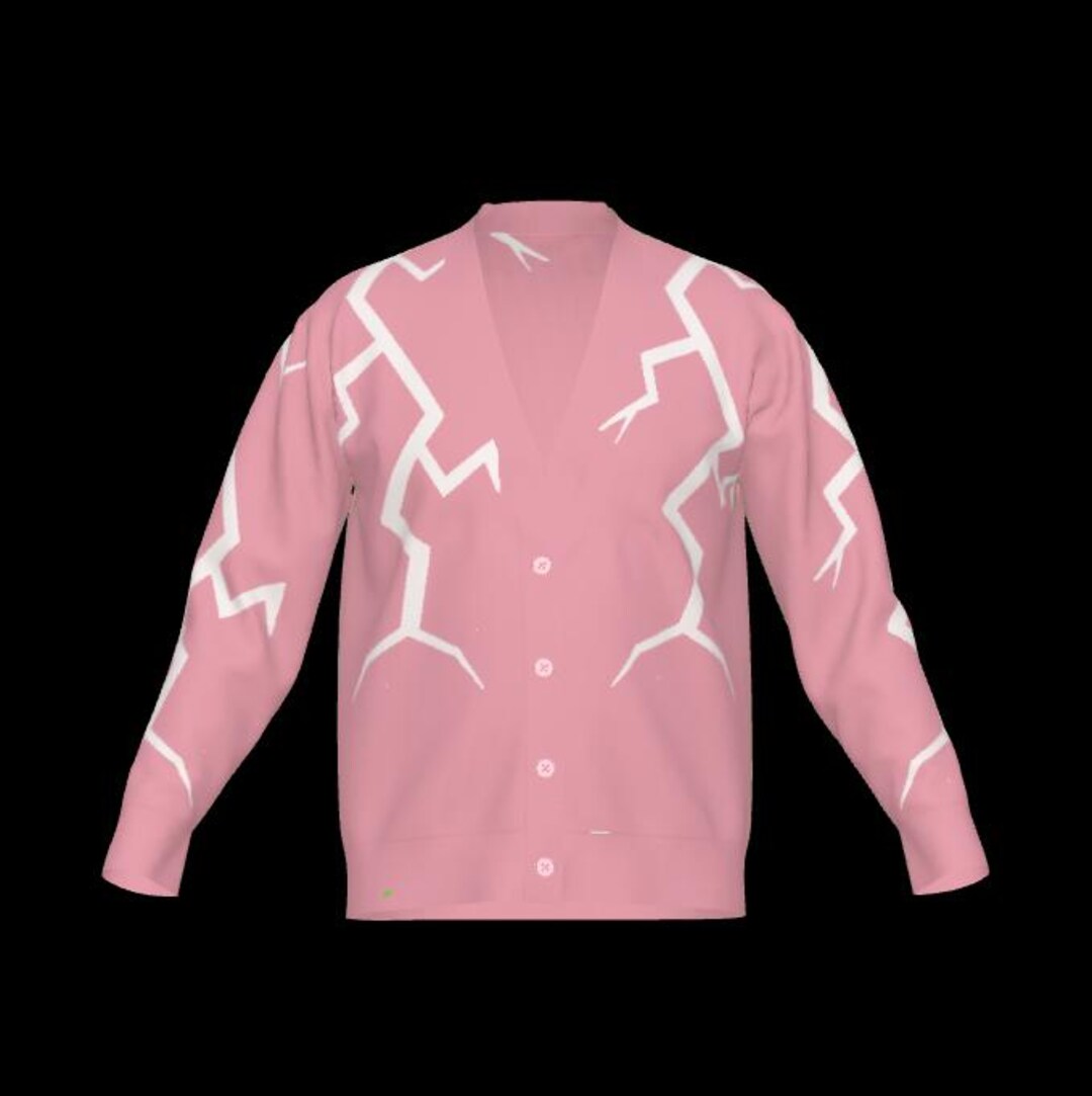Demon Knit Cardigan: K-pop Anime Manga Merch - Etsy
