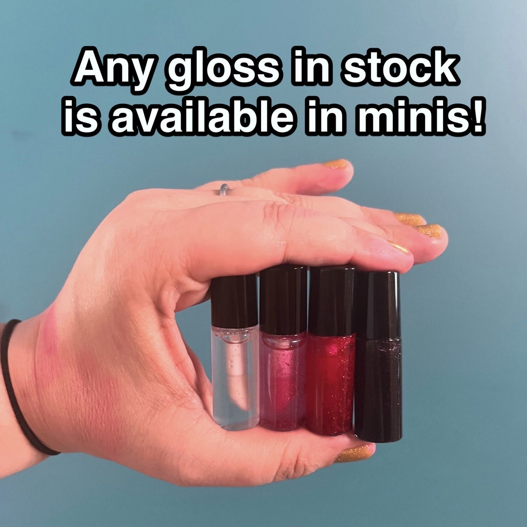 Lip Gloss Minis Sample Size - Etsy