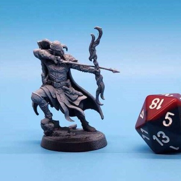 3d Printed Elf Ranger Dnd - Etsy