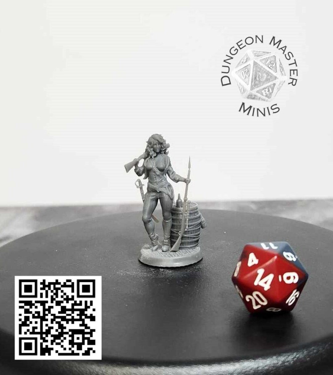Isabella the Widow Claymore Miniatures 3D Printed Minis Tough Resin ...