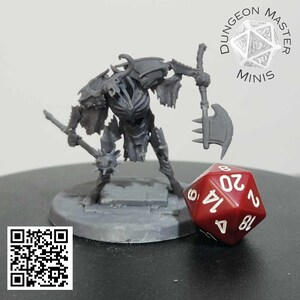 Skeletaur, Skeleton Minotaur Mini Monster Mayhem 3D Printed Minis Hyperfine Resin Dnd Minis ...