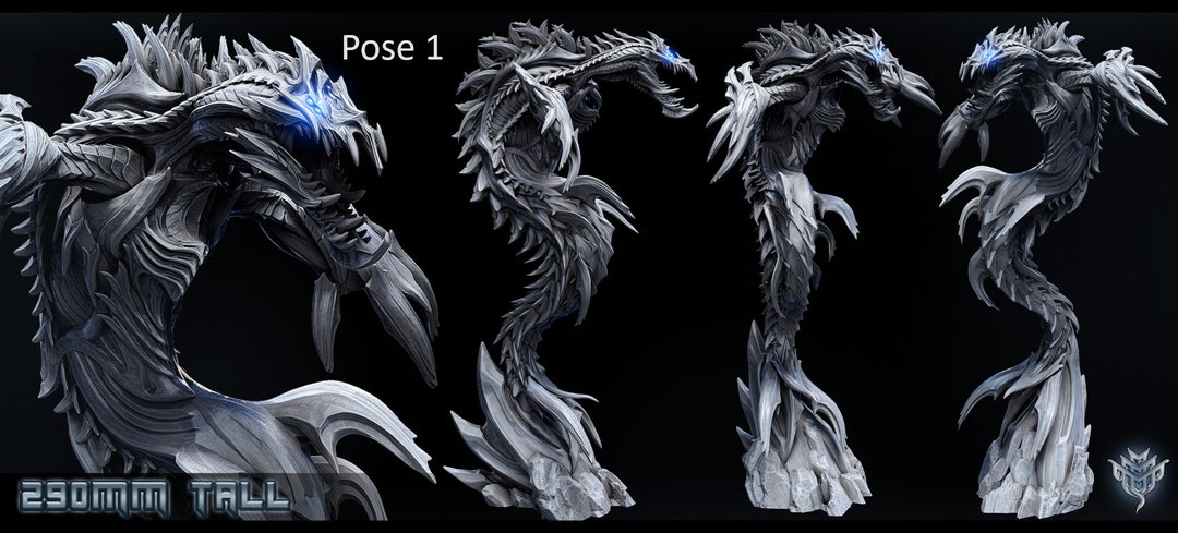 Inconcel Leviathan Mini Monster Mayhem 3D Printed Minis HYPERFINE RESIN ...