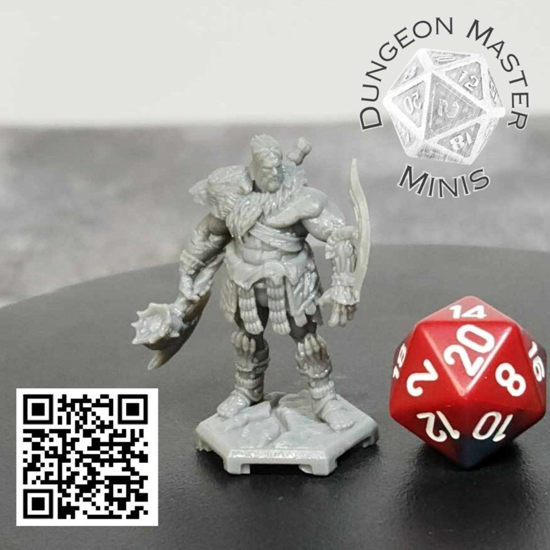 Violent Naih Dragun Studios 3D Printed Minis Tough Resin TTRPG Dnd ...