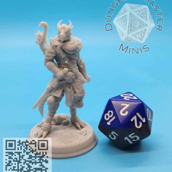 Dnd Dragonborn Miniature - Etsy