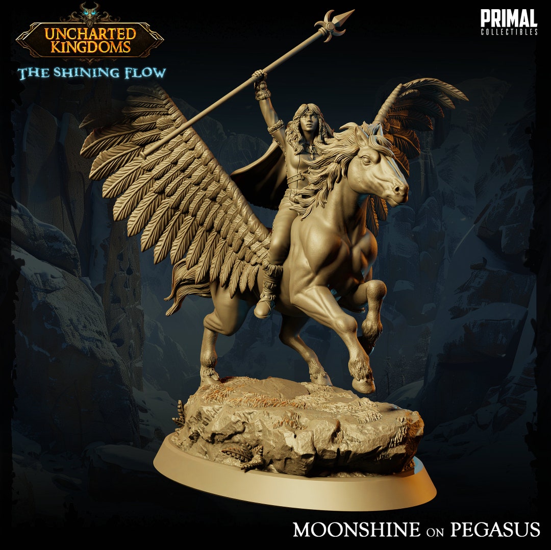 Pegasus Primal Collectibles 3D Printed Minis HYPERFINE RESIN Dnd Minis ...