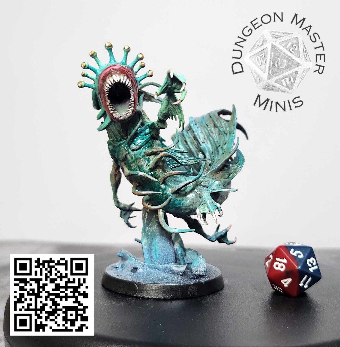 Aboleth Mini Monster Mayhem 3D Printed Minis HYPERFINE RESIN Dnd Minis ...