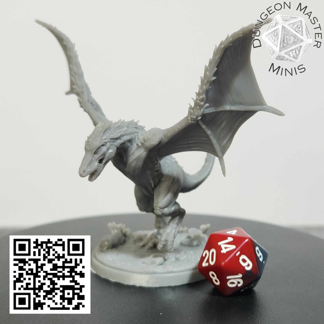 Featherscale Raptors Arcane Minis 3D Printed Minis Tough Resin Dnd ...