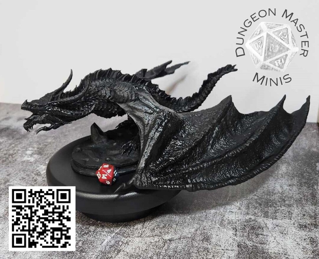 Thornscale Dragon Stormborn Collectibles 3D Printed Minis Tough Resin ...