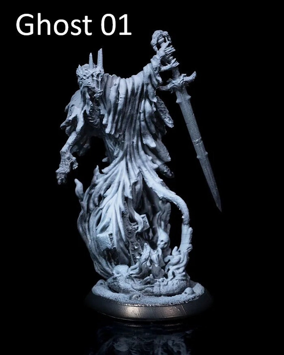 Ghosts Cripta Studios 3D Printed Minis Tough Resin TTRPG Dnd Minis ...