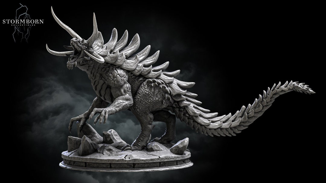 Tarrasque Stormborn Collectibles 3D Printed Minis HYPERFINE RESIN Dnd ...