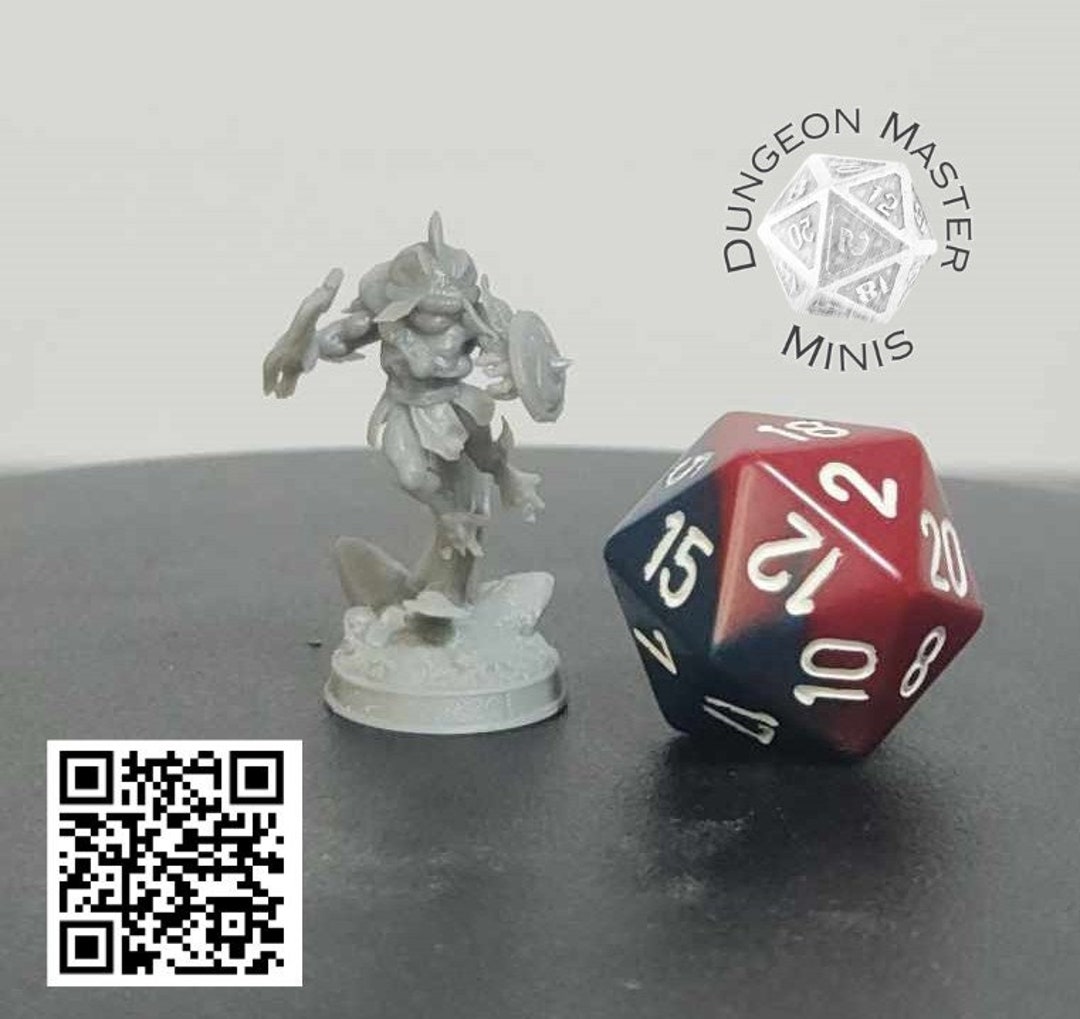 Mugget, Merrow Beast Miniatures 3D Printed Minis Tough Resin TTRPG Dnd ...
