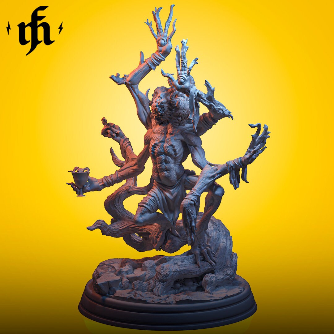 Sacred Sentinel Midas Forge 3D Printed Minis Hyperfine Resin Dnd Minis ...