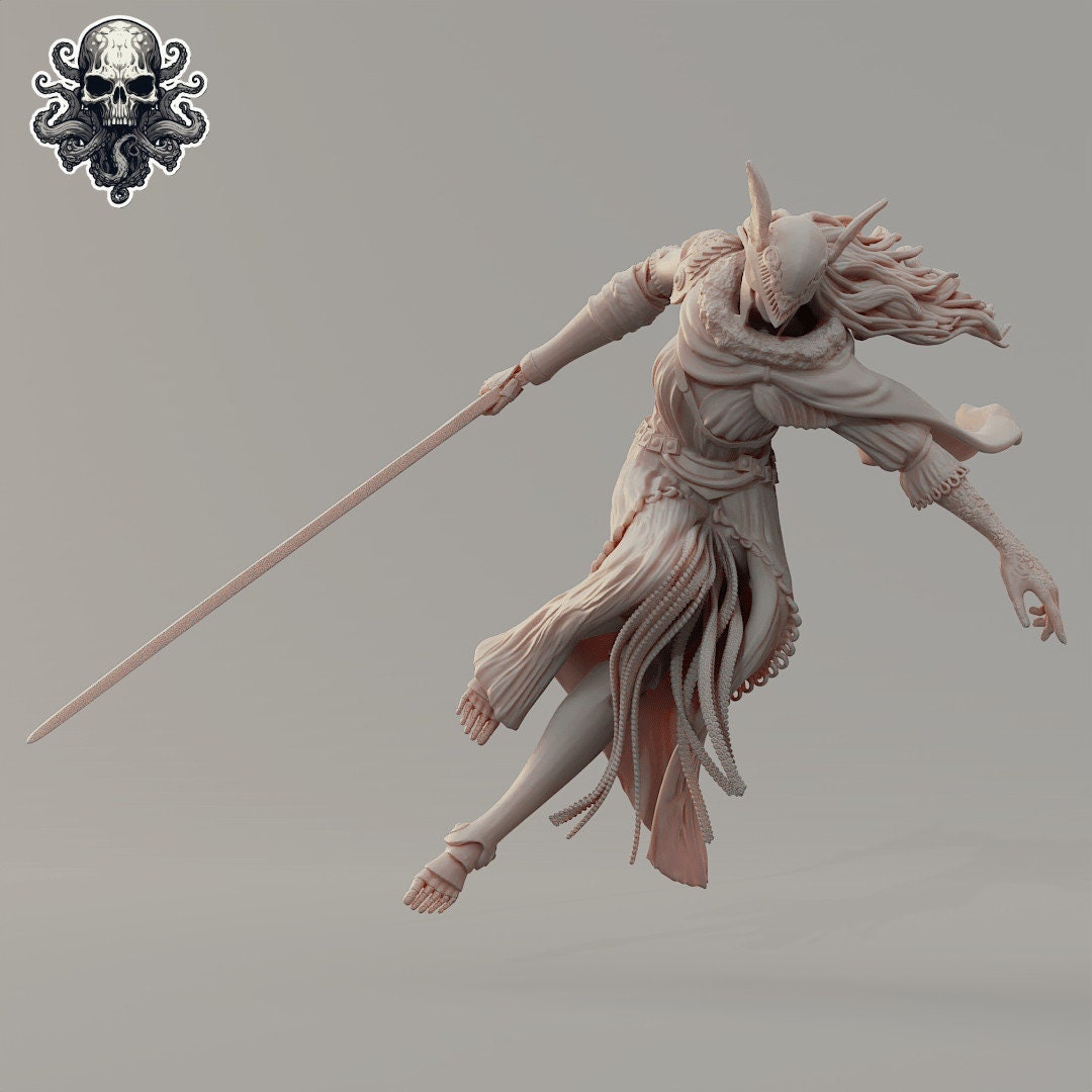 Scarlet Queen Realsteone 3D Printed Minis Tough Resin TTRPG Dnd Minis ...