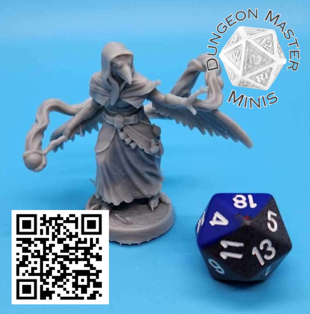 Kaelius Taloonar Claymore Miniatures 3D Printed Minis Tough Resin TTRPG ...