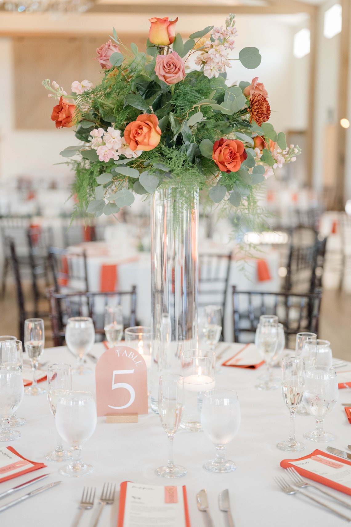 Custom Acrylic Table Number Signs 1-10 - Etsy