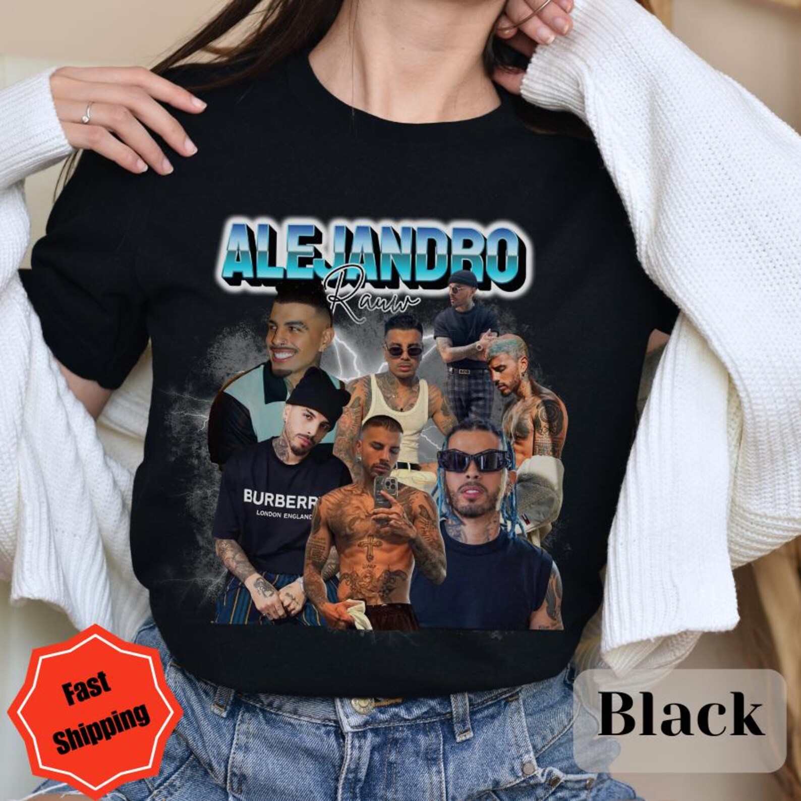 Rauw Alejandro Fan Tee: Reggaeton Music Shirt - Etsy