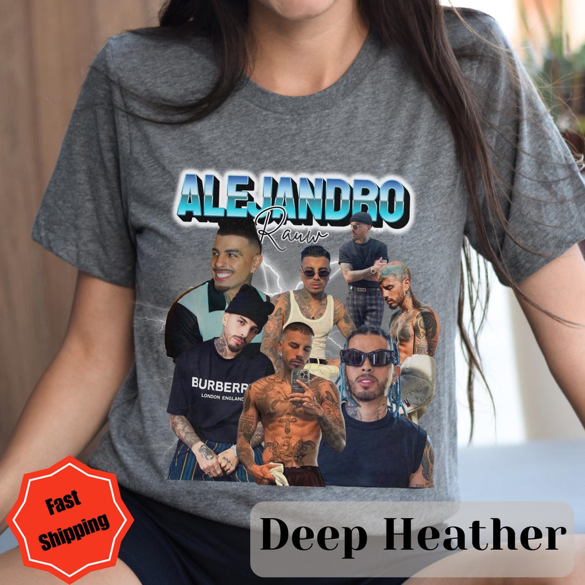 Rauw Alejandro Tee, Rauw Alejandro Shirt, Rauw Fan Shirt, Reggaeton ...