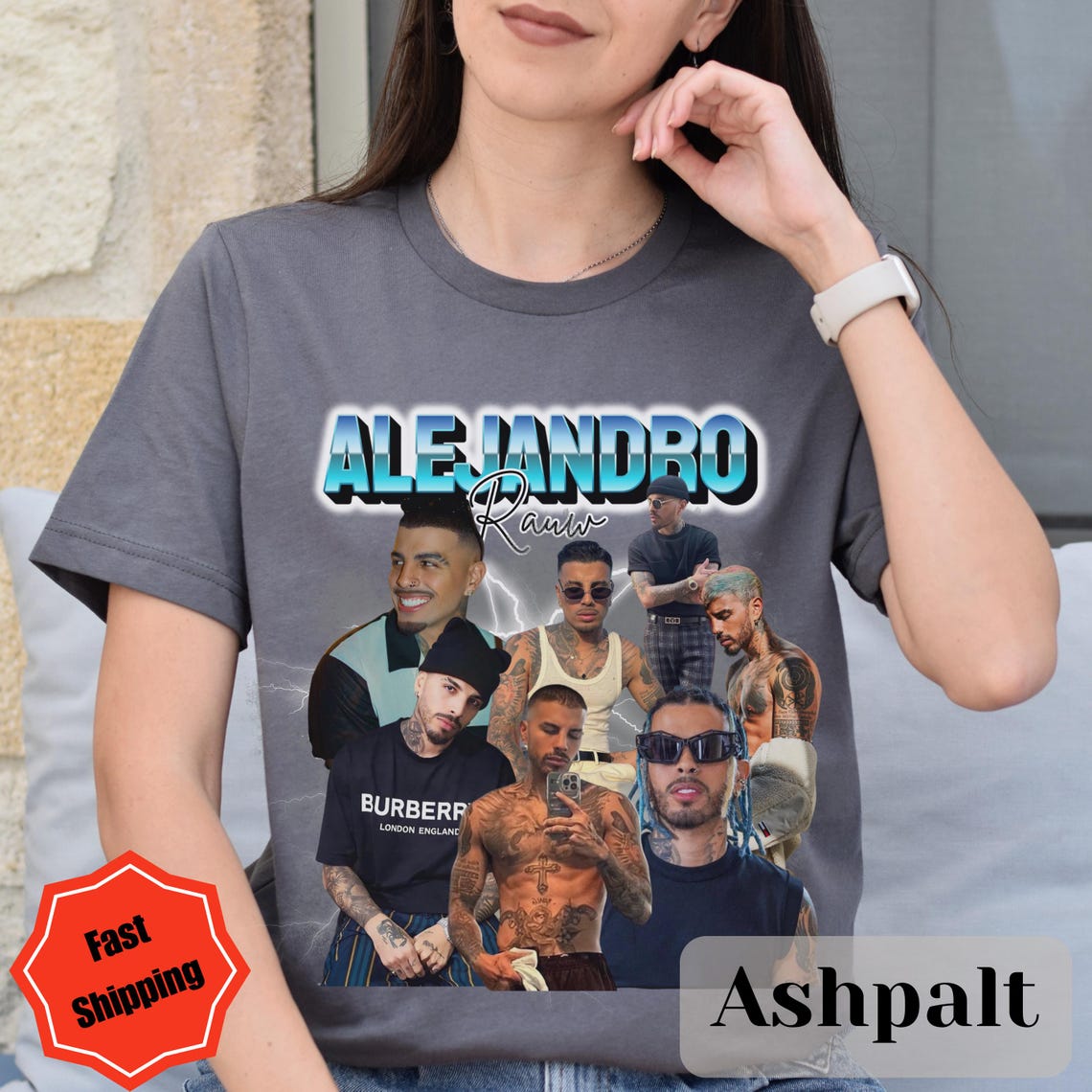Rauw Alejandro Fan Tee: Reggaeton Music Shirt - Etsy