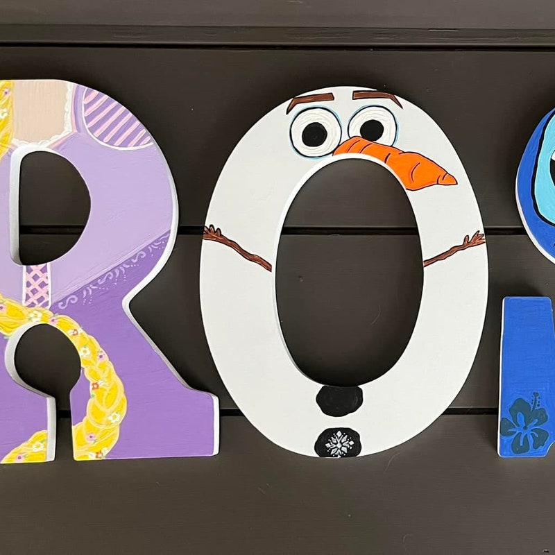 Character Letters - Etsy