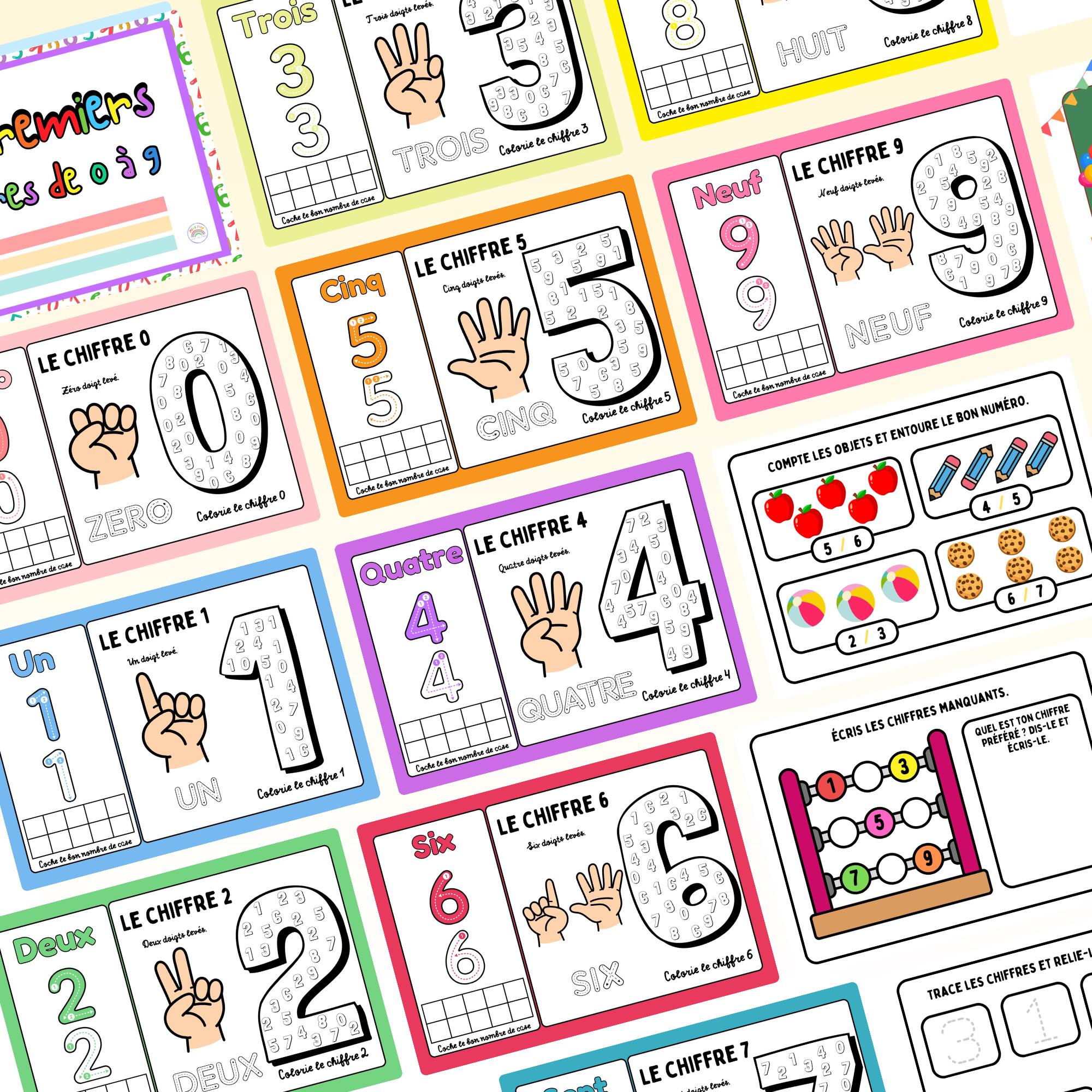 Printable Numbers 0-10 Activity Booklet | PDF for Children Ages 3-5 ...