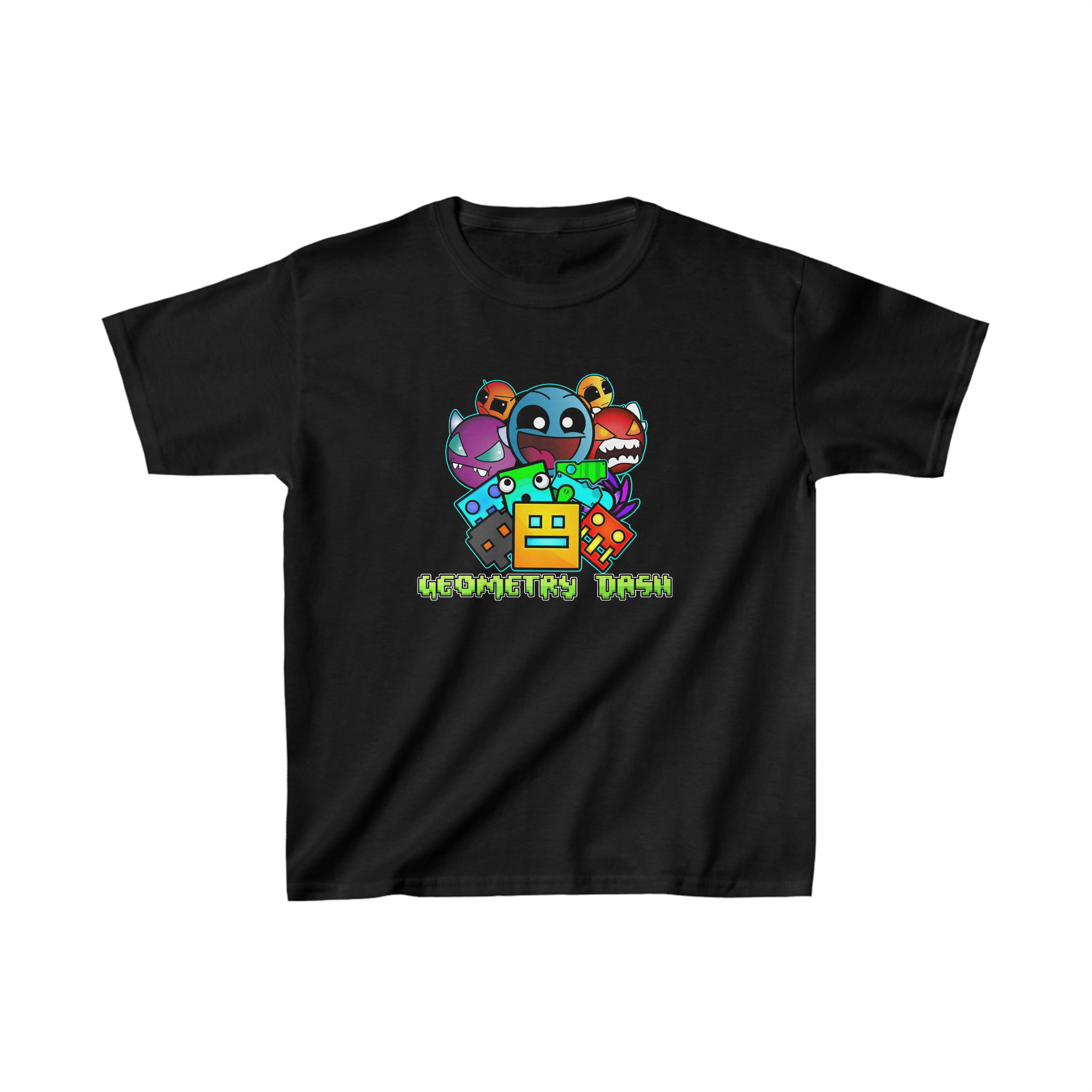 Geometry Dash T-shirt for Kids Geometry Dash Birthday Gift for Kids ...