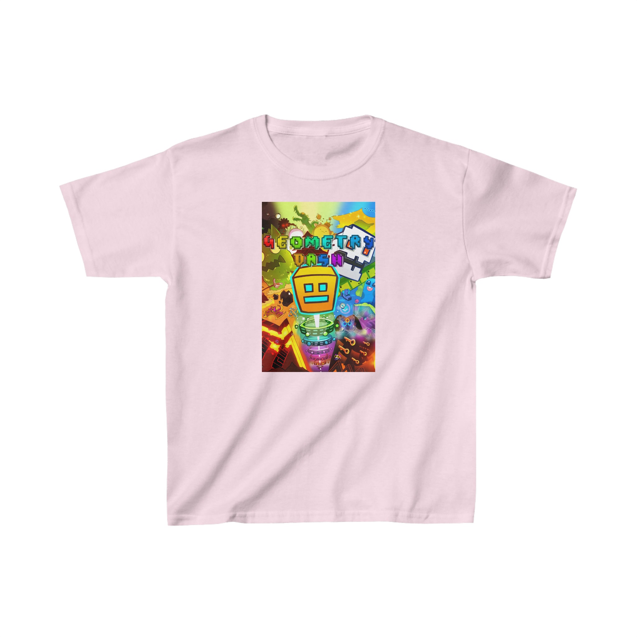 Geometry Dash T-shirt for Kids Geometry Dash Birthday Gift for Kids ...