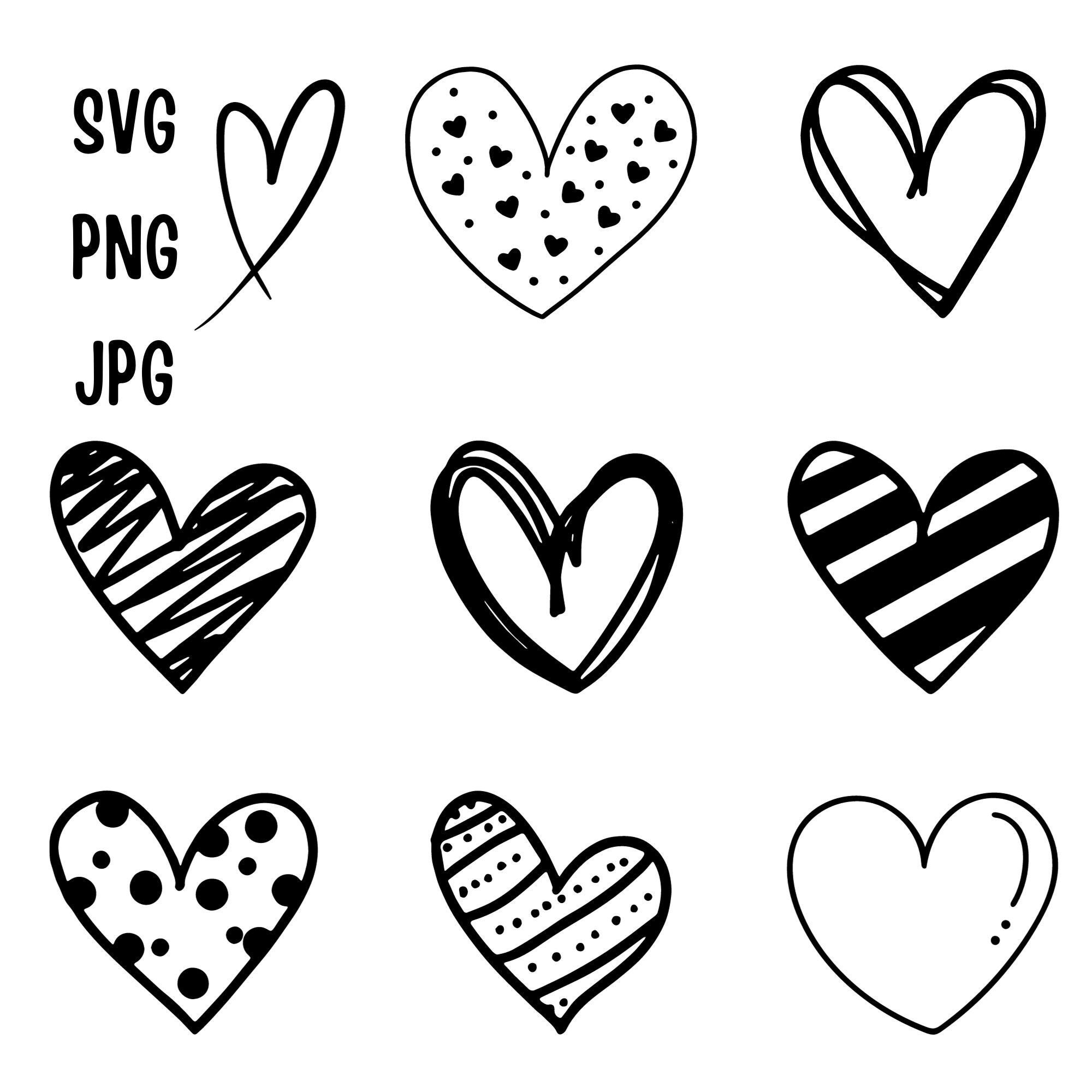 Hearts SVG Bundle, Laser, Valentines Hearts Svg , Hearts Clipart ...