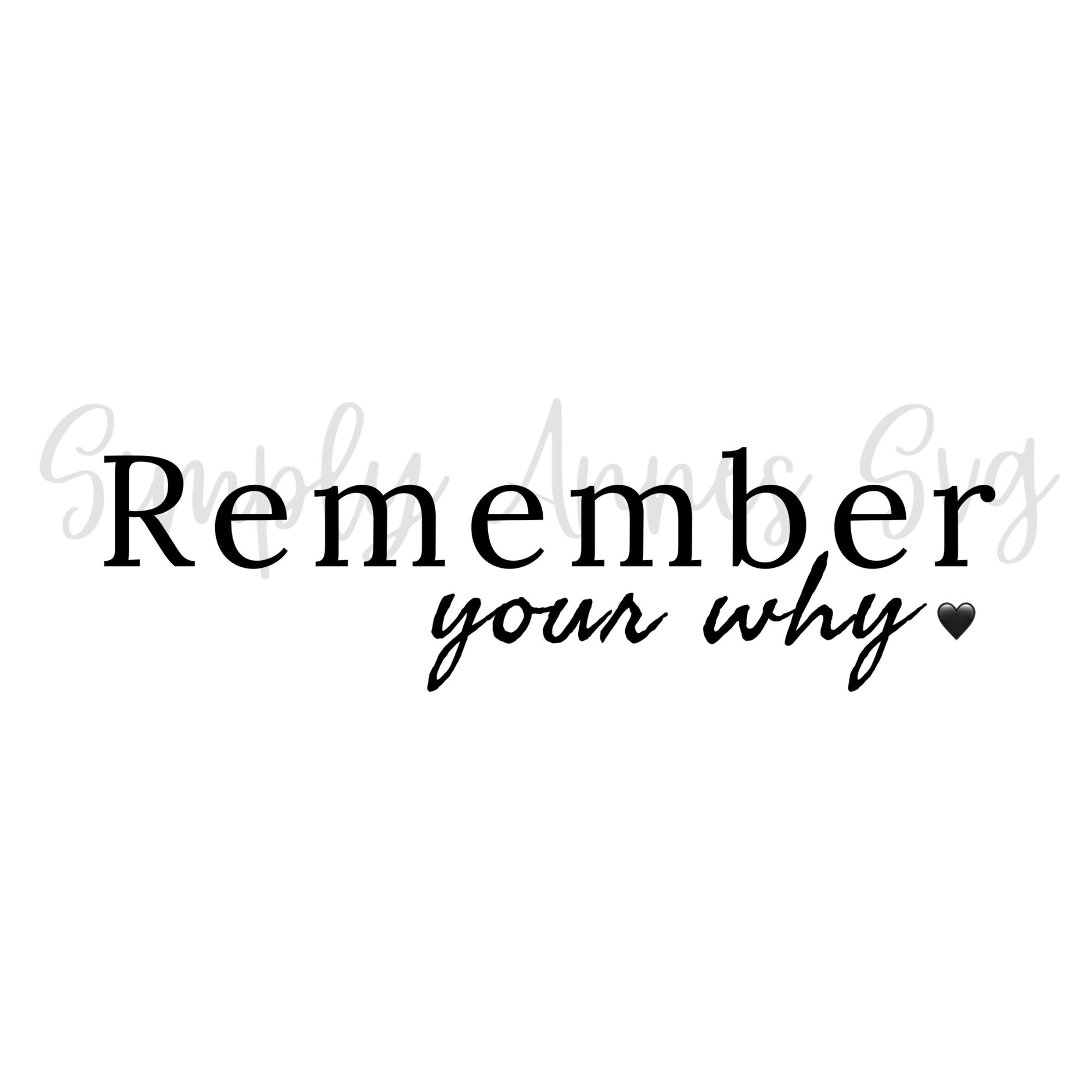 Bundle Remember Your Why Svg, Be the Change Svg, Inspirational Svg ...