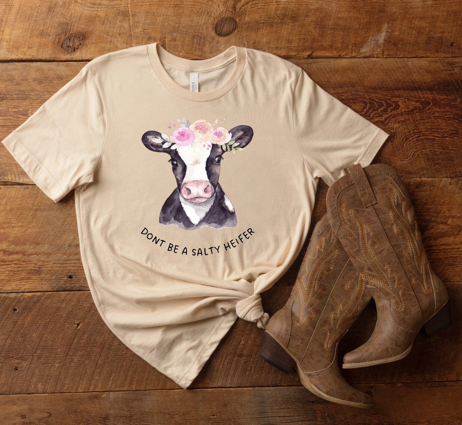 Don’t Be a Salty Heifer Svg, Funny Quotes Svg, Cricut Svg, Word Vector ...