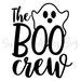 Boo Crew Svg, Spooky Svg, Halloween Word Svg, Cute Ghost Svg, Ghost ...