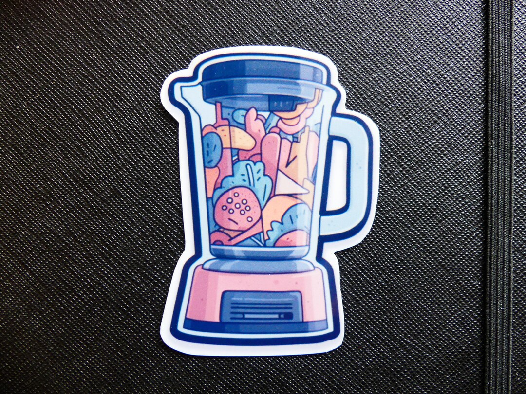 Smoothie in a Blender Sticker - Etsy