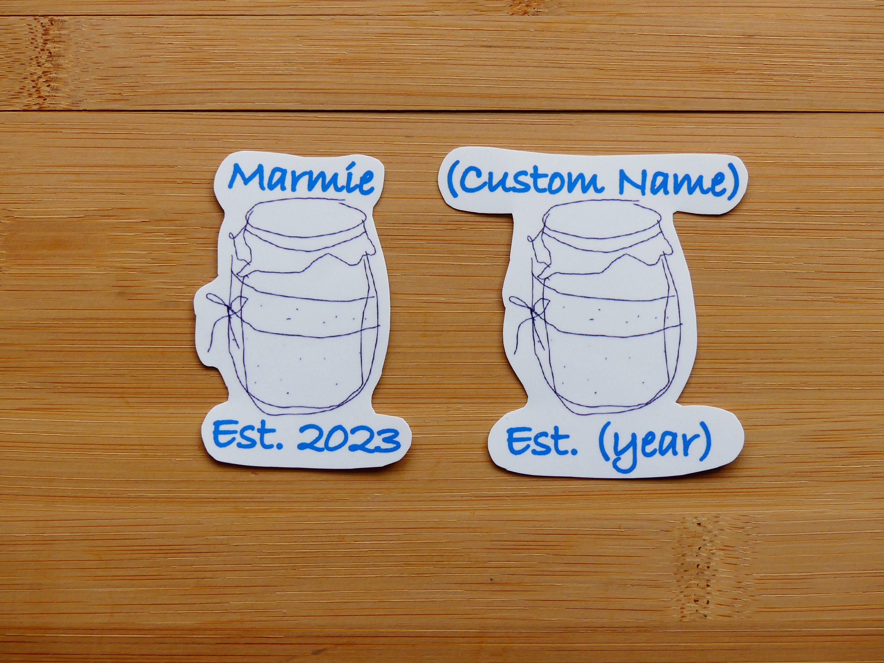 Customized Sourdough Starter Sticker Personalized - Etsy