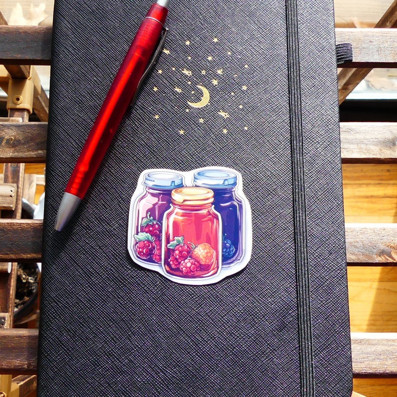 Fruit Jam Stickers - Etsy