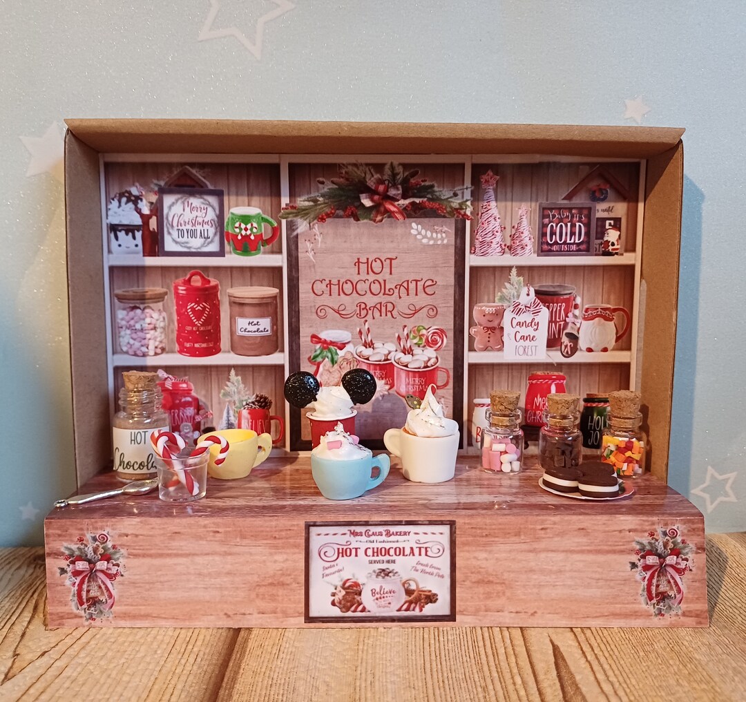 Elf Props Mini Hot Cocoa Station - Etsy