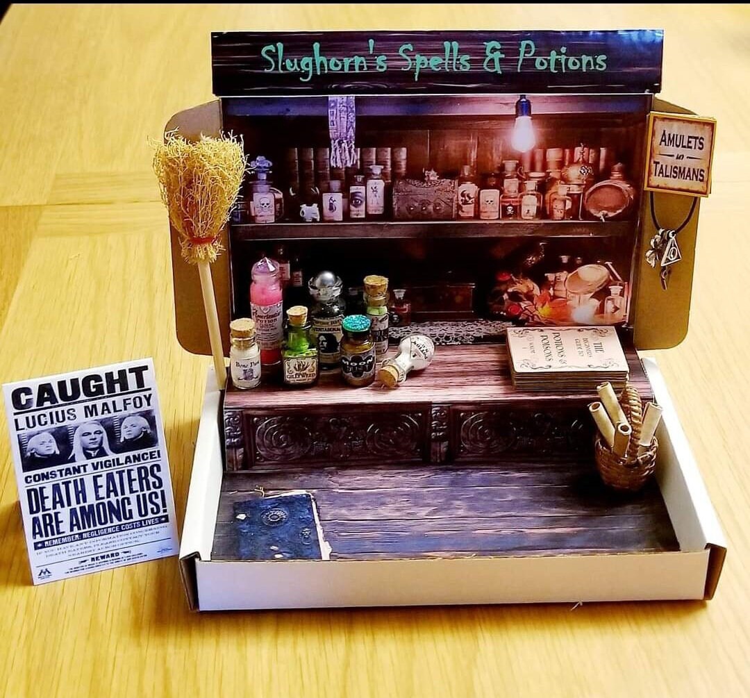Miniature Elf Prop Harry Potter Inspired Slughorns Potions Shop - Etsy