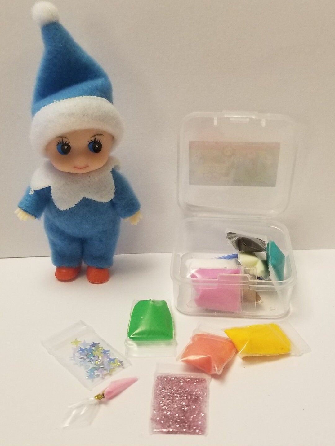 Elf Props, Elf Toddlers, Pink Glitter Girl, Miniature /craft ...