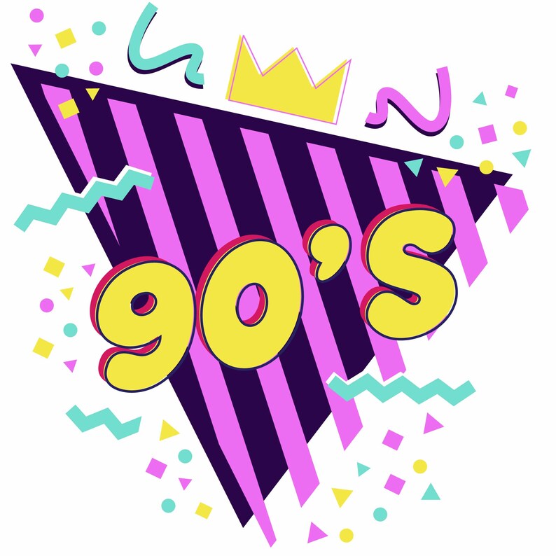 90s Set Bundle PNG Retro Icons Print for Shirt Style Sticker Picture ...