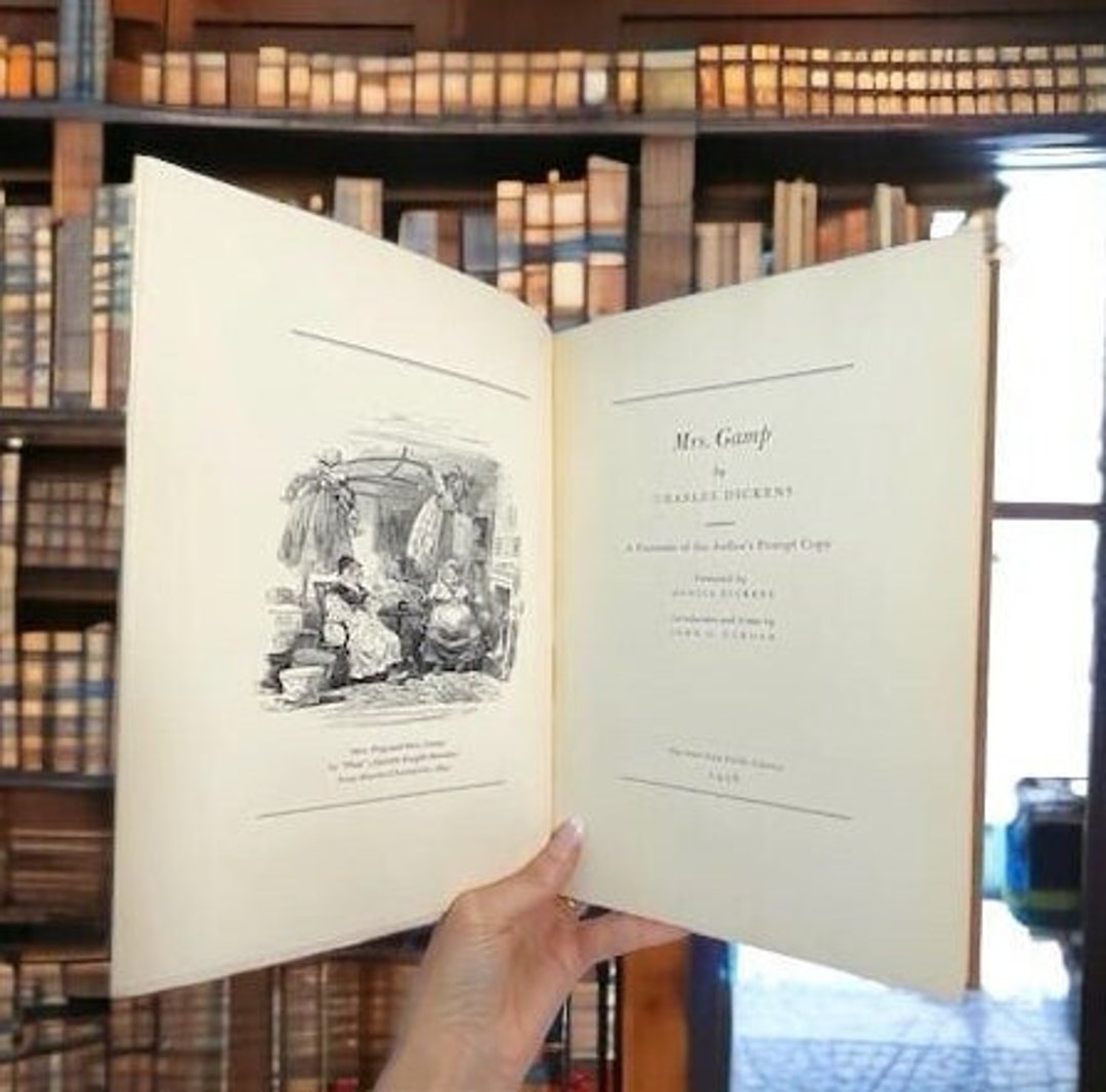 Antiquarian Book Mrs. Gamp: A Facsimile of the Author's Prompt Limited ...