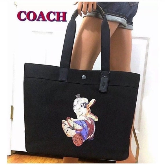 Coach Handbag Dr. Doodle Duck Fisher Price Large Blac… - Gem