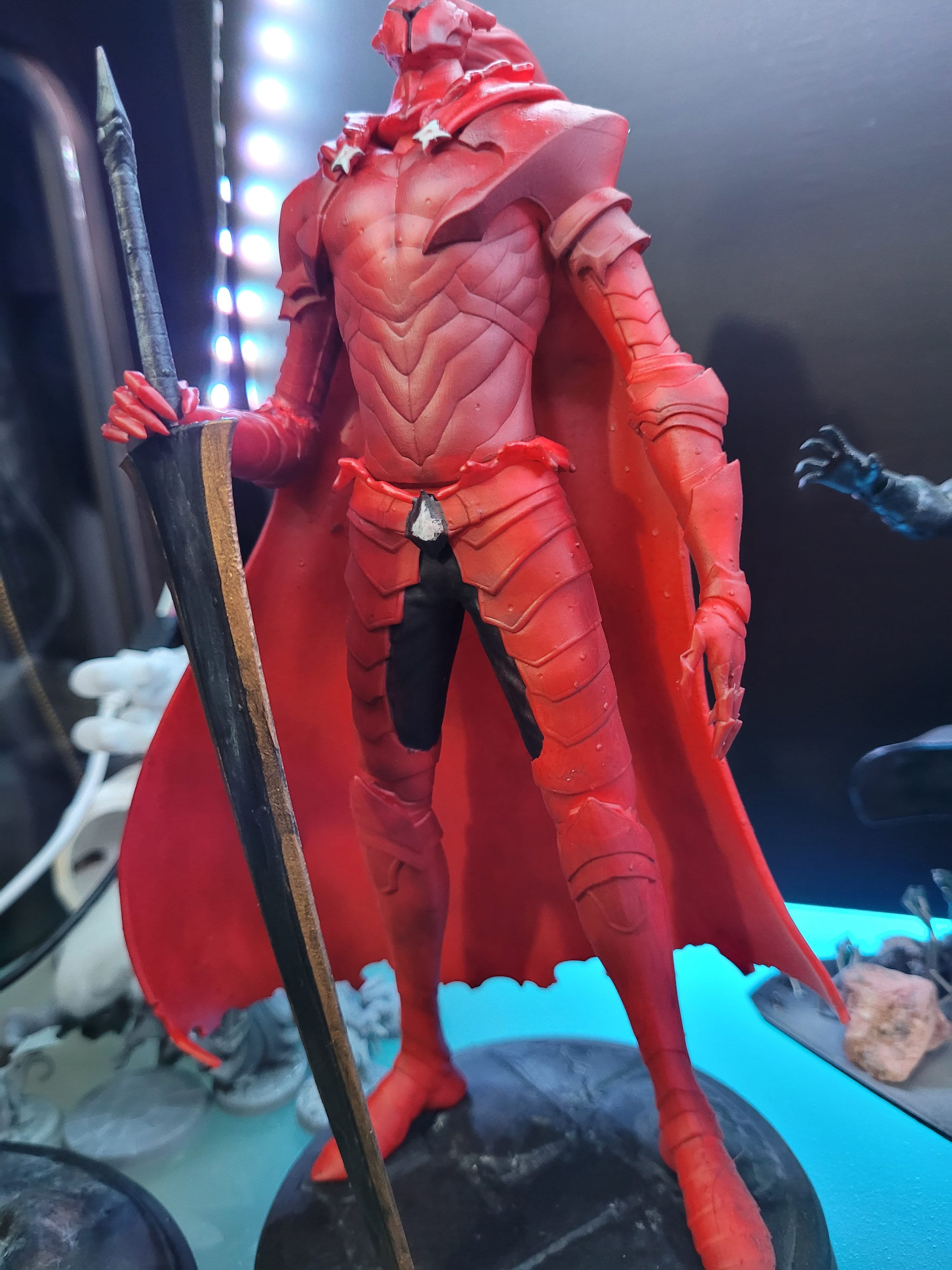 Solo Leveling Igris Premium Figure 25 Cm Height Different Size Options ...