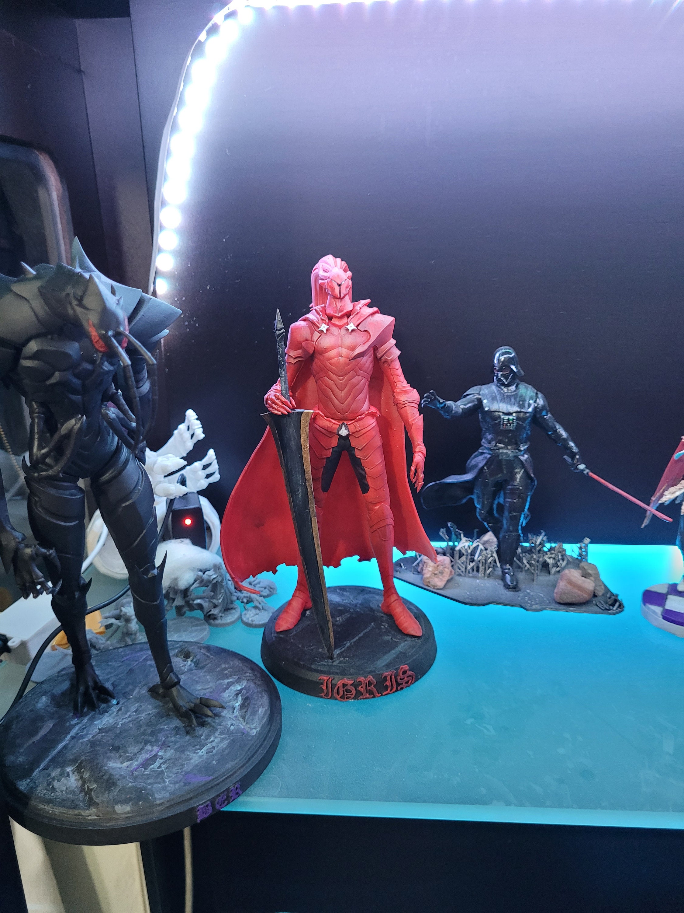 Solo Leveling Igris Premium Figure 25 Cm Height Different Size Options ...