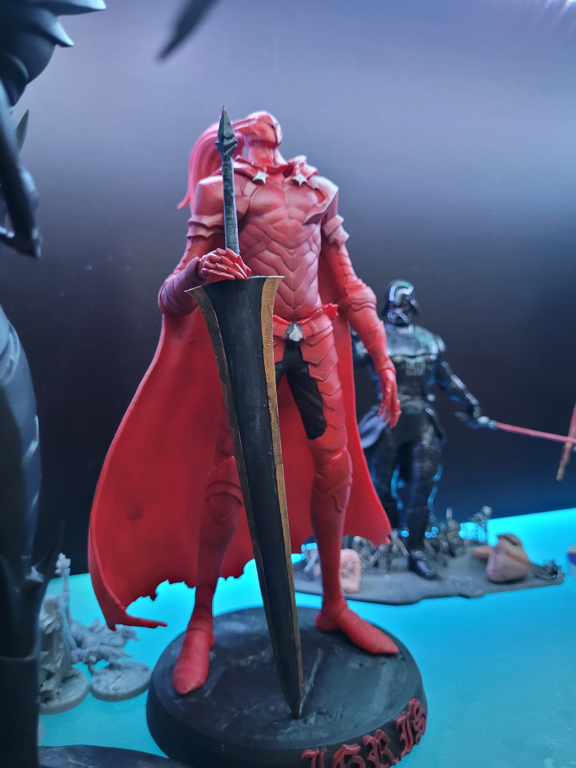 Solo Leveling Igris Premium Figure 25 Cm Height Different Size Options ...