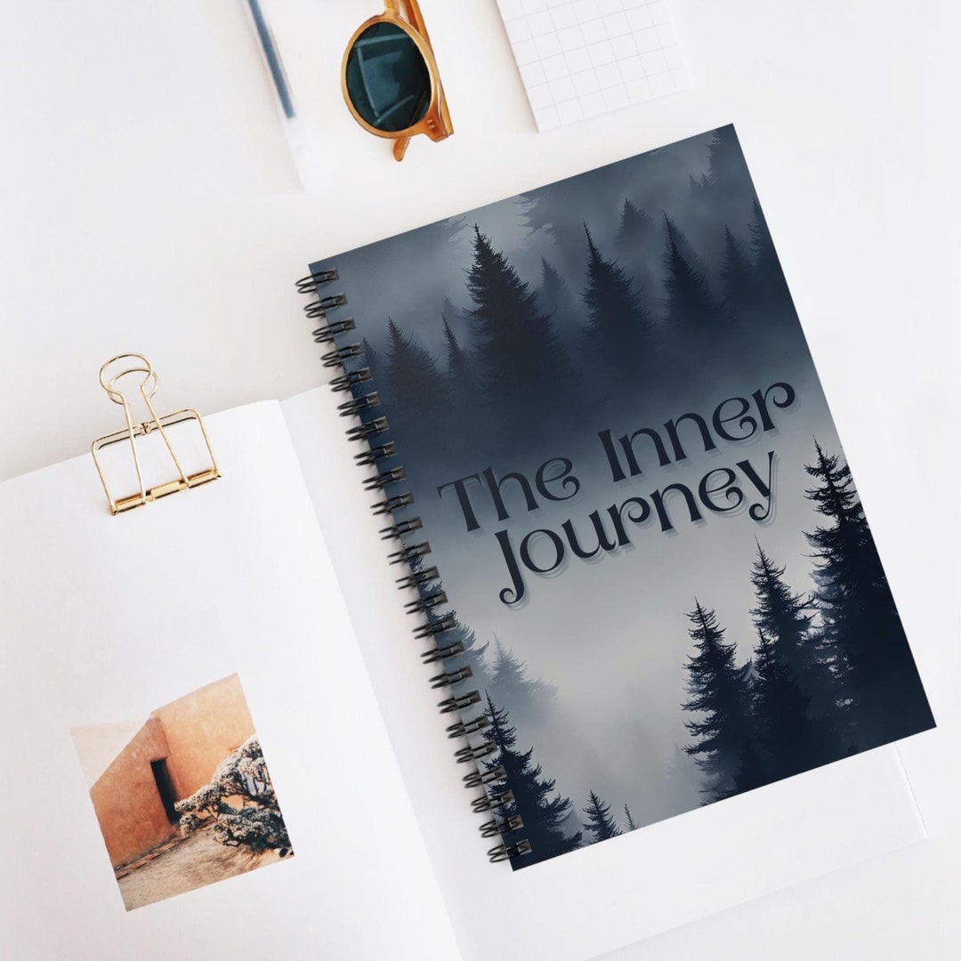 Spiral Notebook - the Inner Journey, Ruled Line Journal, Personal ...