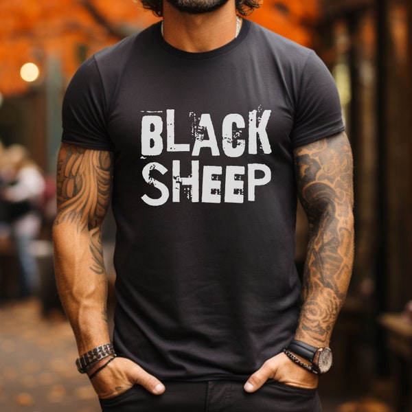Black Sheep Tshirt - Etsy