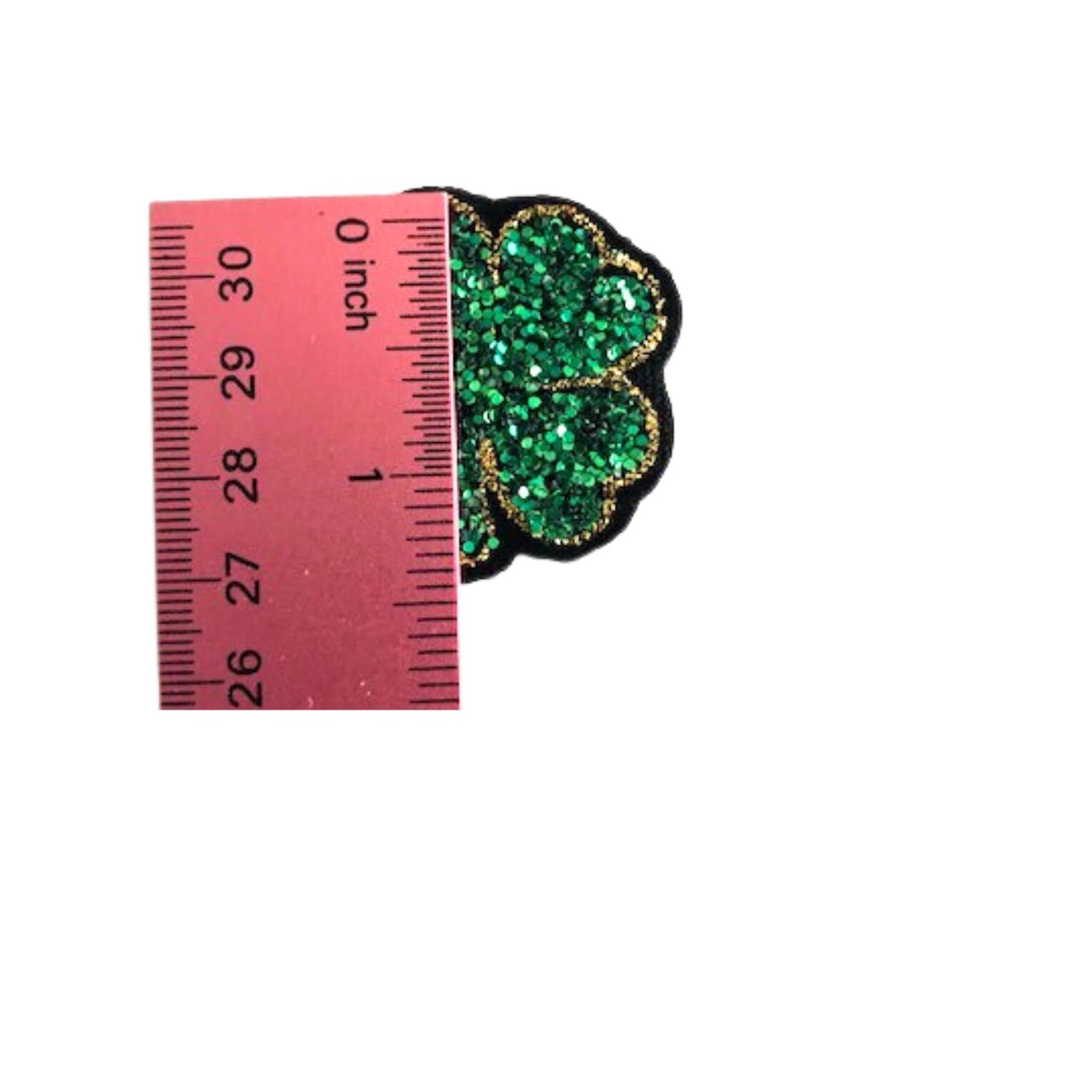Four Leaf Clover Patch, Sequin Green Clover Patch, St Patrick's Day ...